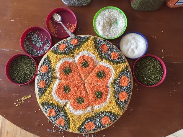 Rangoli-the art of the moment: A tutorial on making your own design ...