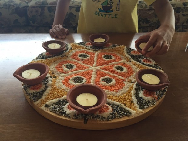 Rangoli-the art of the moment: A tutorial on making your own design ...