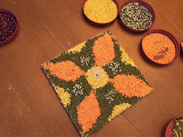 Rangoli-the art of the moment: A tutorial on making your own design ...