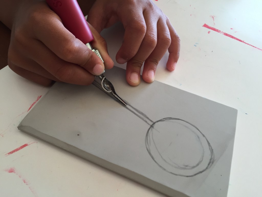 2 Color Block Printing for Beginner – Make In The Break