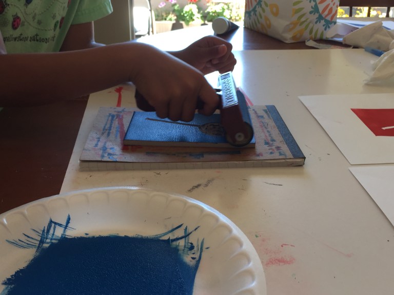 2 Color Block Printing for Beginner – Make In The Break